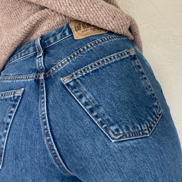 GAP | Jeans | Vintage Gap Reverse Fit Mom Jeans 9s High Rise Waist ...